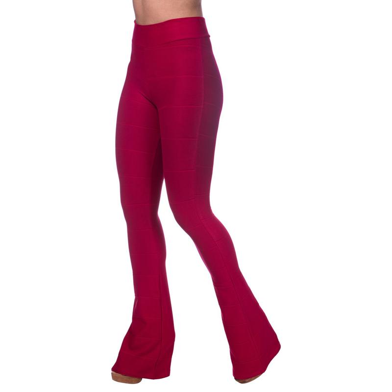 Calça Legging Bailarina Feminina Flare Bandagem - Miss Blessed - Calça ...