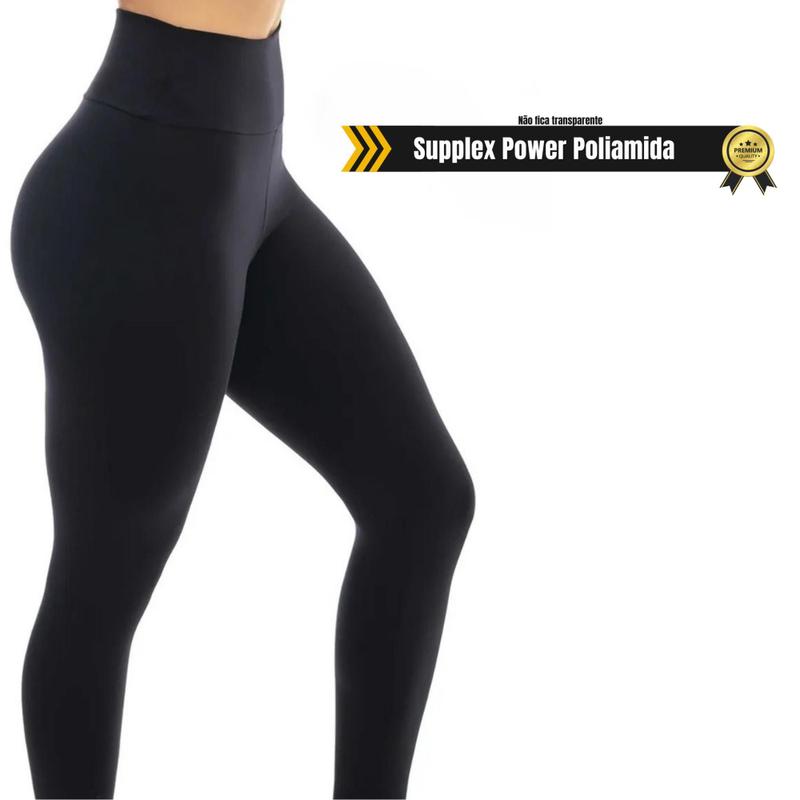 Calça Legging Suplex Academia Zero Transparência - Hug Brasil - Calça ...