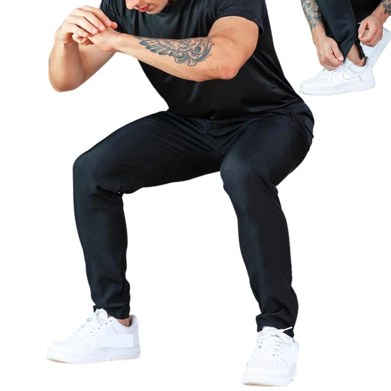 Calça Masculina Adulto Tactel Elastic Academia Treino Corrida - Ledi ...