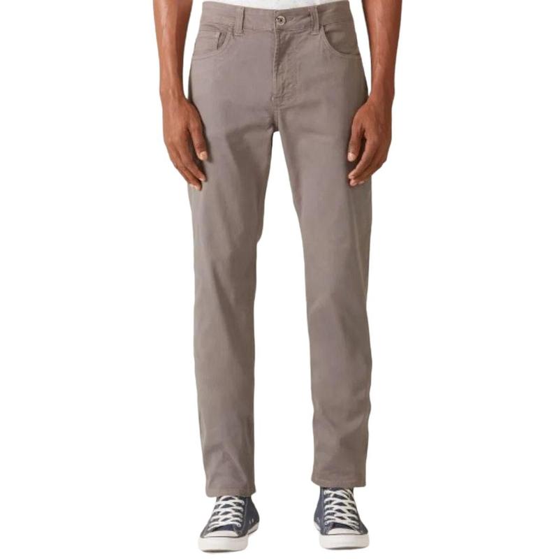 Calça Masculina Slim em Sarja com Elastano Malwee - Calça Esportiva ...