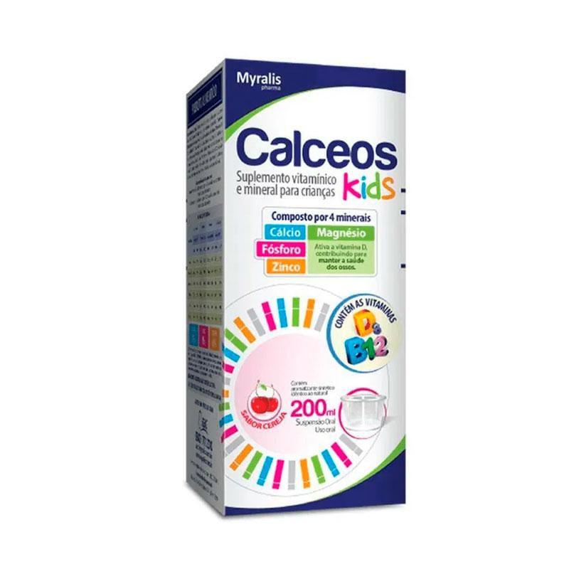 Calceos Kids com 200ml - Multivitamínico / Polivitamínico - Magazine Luiza