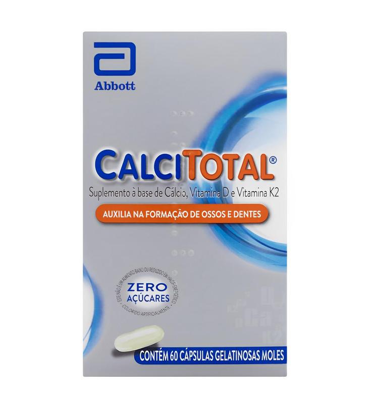 Calci Total Suplemento Alimentar - Caixa 60 Cápsulas - Complemento ...