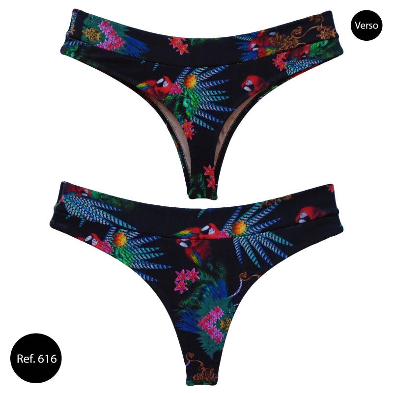 Calcinha Biquíni Fio Dental Cós Duplo Divance B - Moda Feminina ...