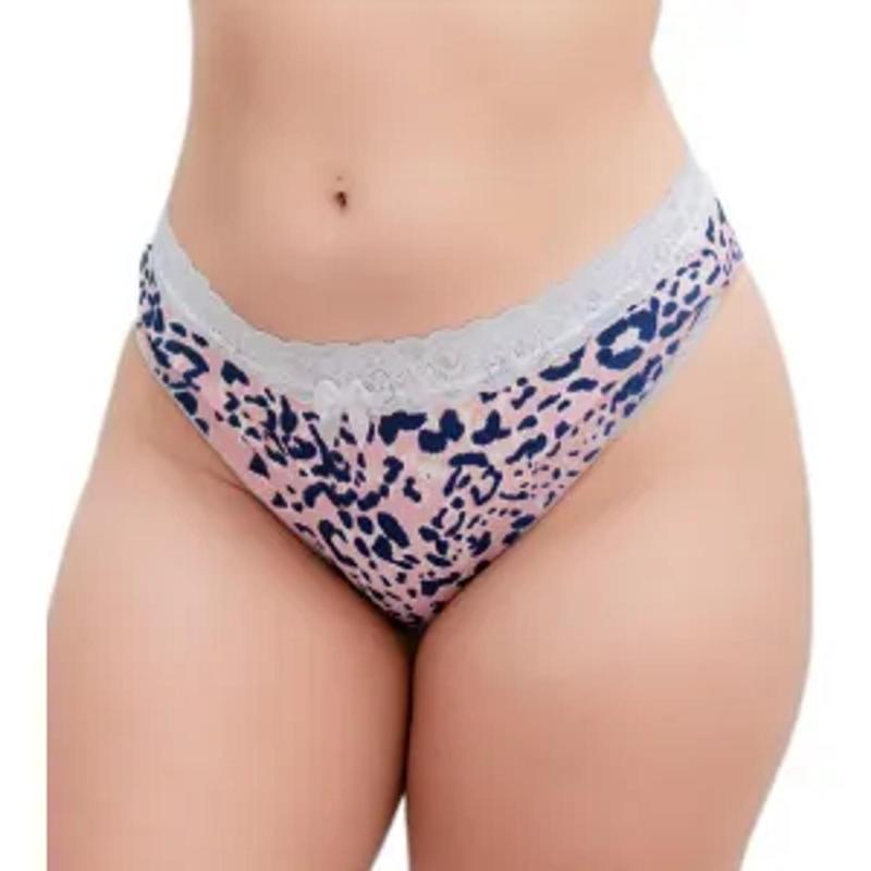 Calcinha de microfibra c/ cós de renda - Mille Modas - Calcinha - Magazine Luiza