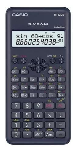 Calculadora Científica Casio Fx-82 Ms 240 Funções S-v.p.a.m - cassio ...