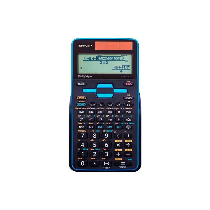 Calculadora Cientifica Sharp El W535Tgb Bl Preta - Calculadora ...