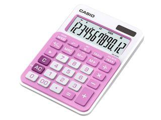 Calculadora de Mesa Casio Colorful Ms-20Nc-Pk 12 Díg Big Display Rosa - Calculadora de Mesa ...