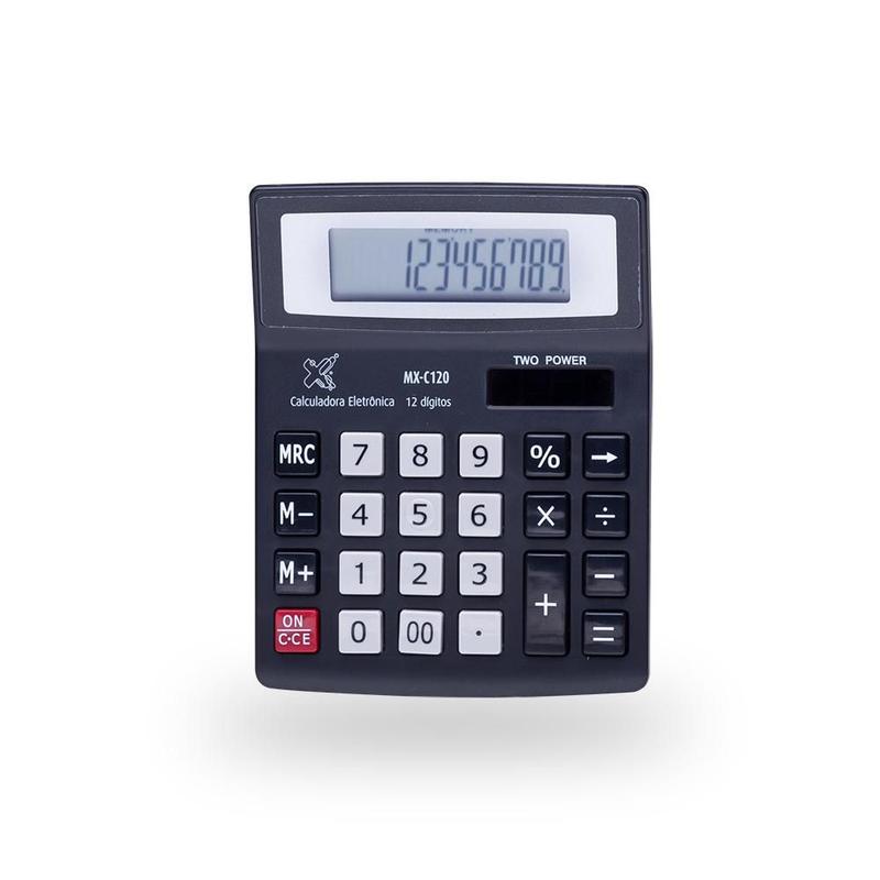 Calculadora De Mesa Maxprint MX-C120 12 Dígitos - Calculadora de Mesa ...