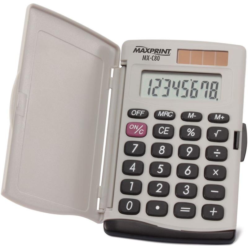 Calculadora Eletrônica de Bolso Maxprint - Calculadora - Magazine Luiza