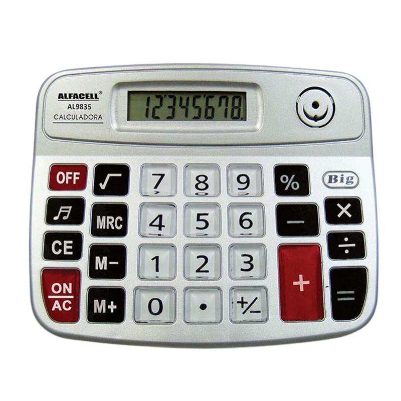 Calculadora Eletrônica De Mesa Digital com 8 Digitos 12 x 15 - Art ...