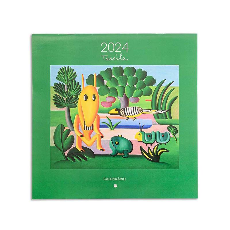 Calendário 2024 de parede teca tarsila do amaral - Calendário ...