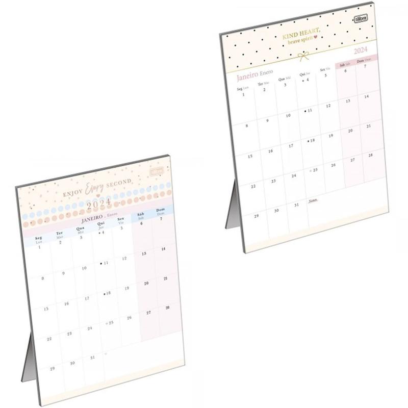 Calendário de Mesa 2024 Tilibra - Calendário - Magazine Luiza