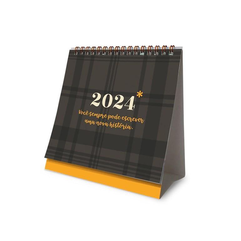 Calendário de Mesa 2024 Trama - Cartões Gigantes - Calendário ...