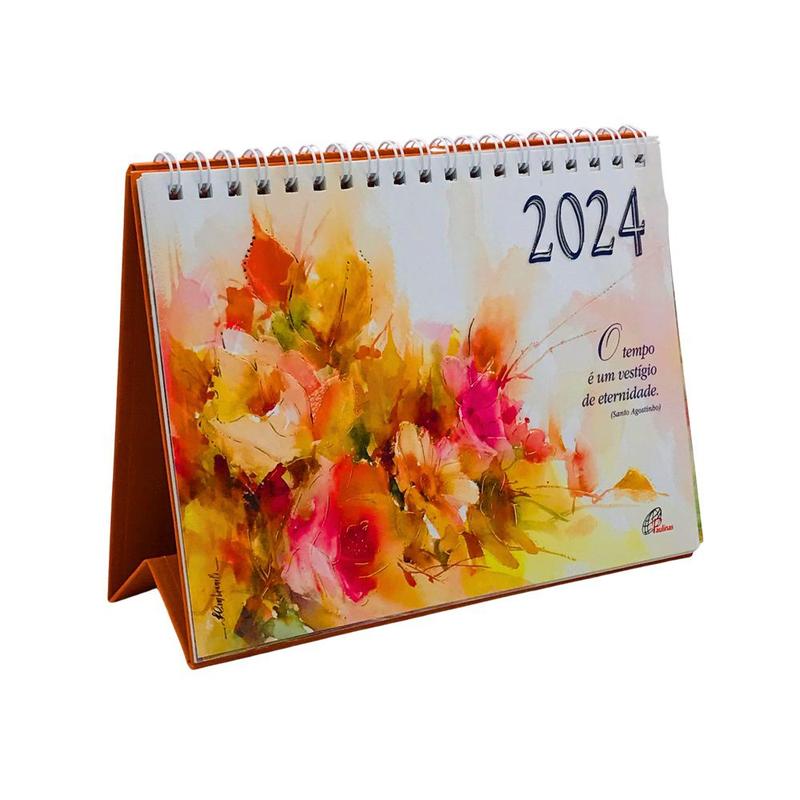 Calendário de Mesa Ajustável 2024 - Paulinas - Calendário - Magazine Luiza