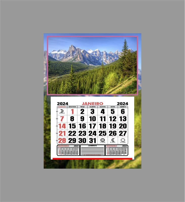 Calendário de parede 2024 - Genial Art - Calendário - Magazine Luiza