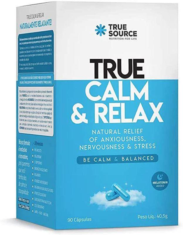 Calm & Relax 90caps - True Source - Multivitamínico / Polivitamínico ...