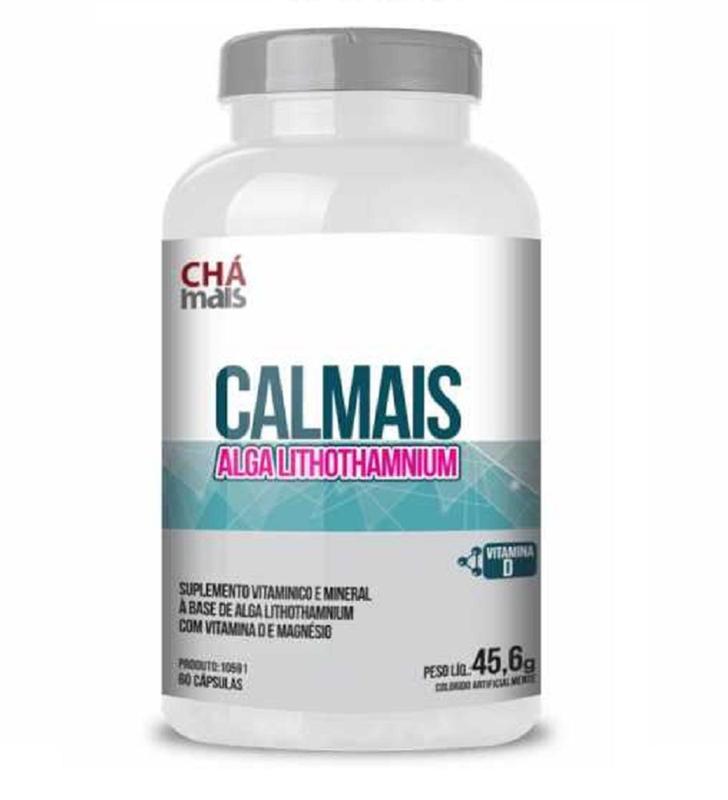 Calmais - Alga Lithothamnium em cápsulas - CháMais - 60 caps ...