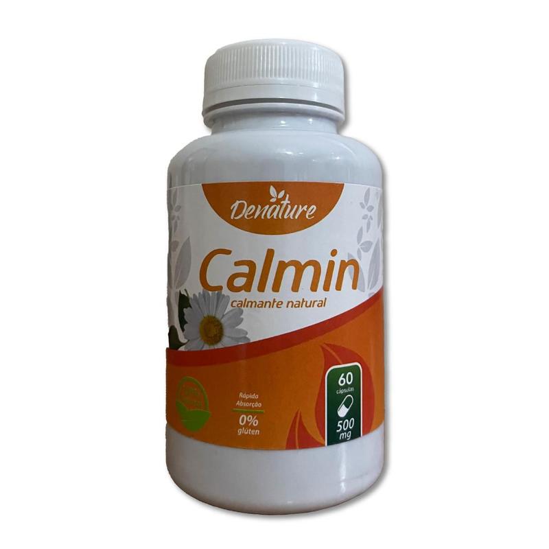 Calmin 100% Natural - 60 Capsulas - DN - Vitaminas A-Z - Magazine Luiza
