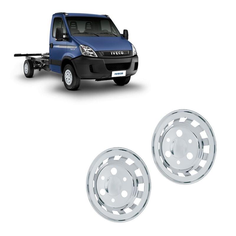 Calota Americana Speed Dianteira c Friso Iveco Daily Aro 16 - Fabbof ...