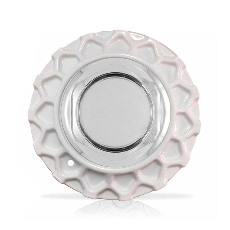 Calota Centro Roda BBS Nova Zunky Zk370 Branca / Porca Cromada - GFM ...