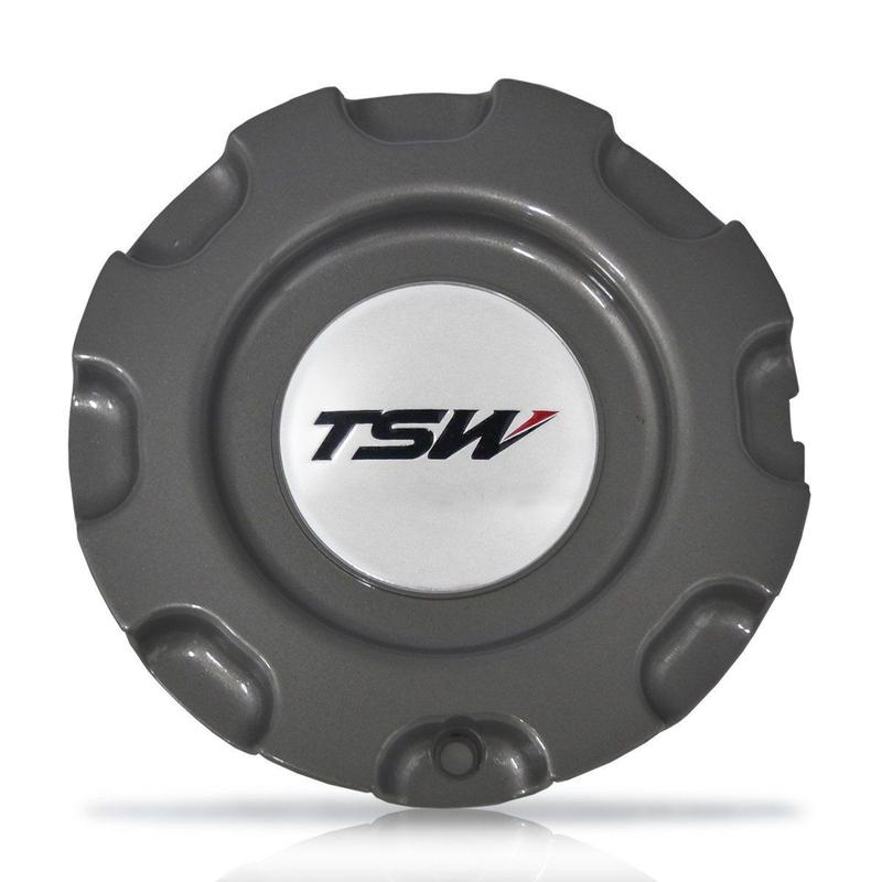 Calota Centro Roda Kyalami Emblema TSW Grafite - MAF Calotas - Calota ...