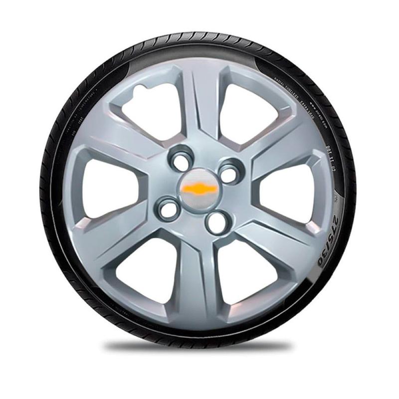 Calota GM Chevrolet Aro 14 Prata Escolha o Carro - GFM - CALOTA ...
