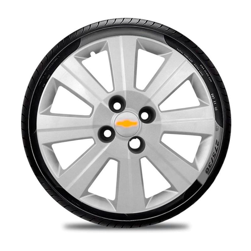 Calota GM Chevrolet Aro 14 Prata Escolha o Carro - GFM - CALOTA ...