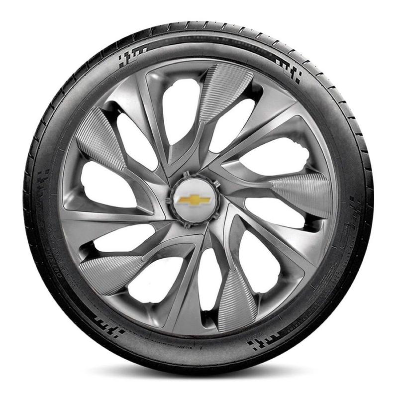 Calota LC361 GM Aro 15 Grafite DS4 Escolha o carro - Elitte - Calota ...