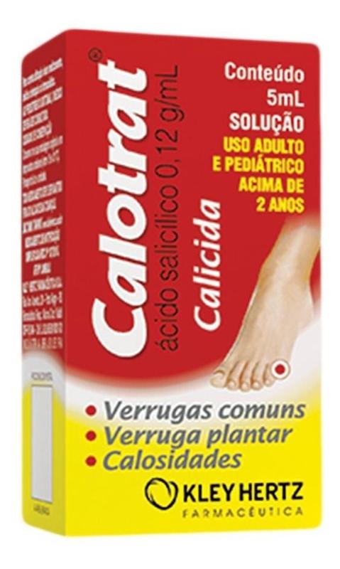Calotrat Trata E Remove Calos E Verrugas Solução 5ml - Kley Hertz ...