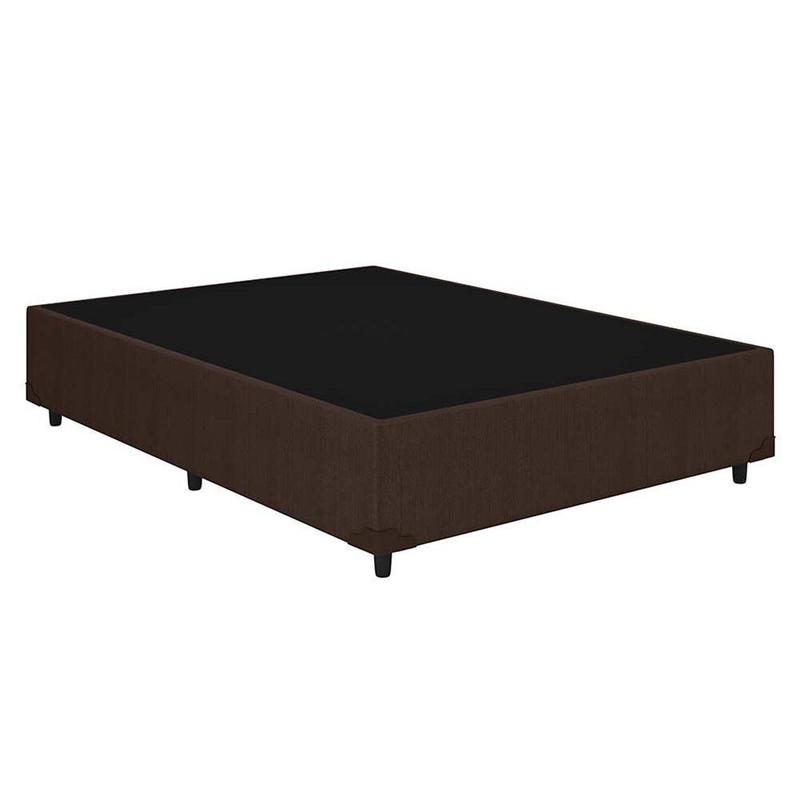 Cama Box Base Universal CRC Linhão Brown Casal 138x188 - A Costa Rica ...