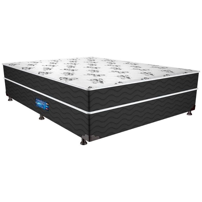 Cama Box Conjugado Casal: Colchão Molas Prolastic ProDormir Springs ...