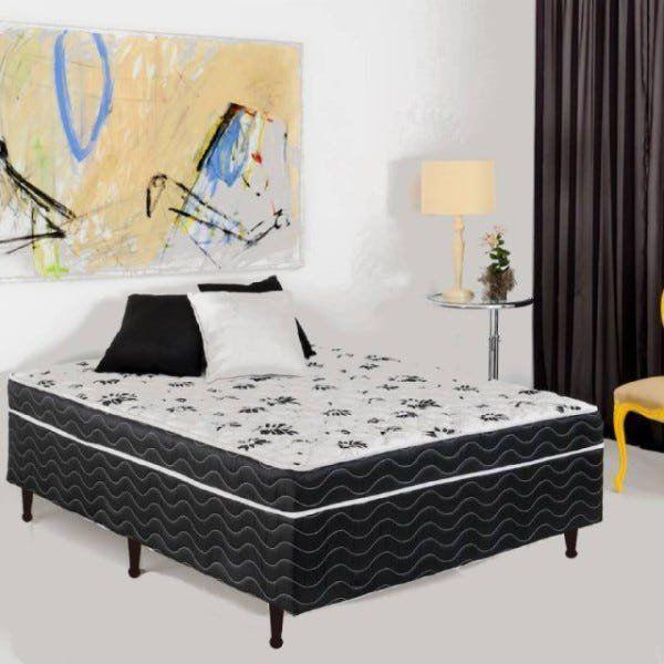 Cama Box Conjugado Ortopédico Casal 138x188x43 - Fábrica de tudo - Cama ...