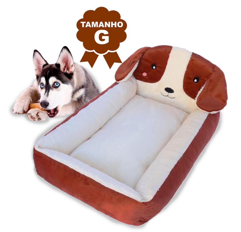 Cama Pet Encanto Cabeceira Bordada Porte Grande - Ziig Zaag - Cama para ...