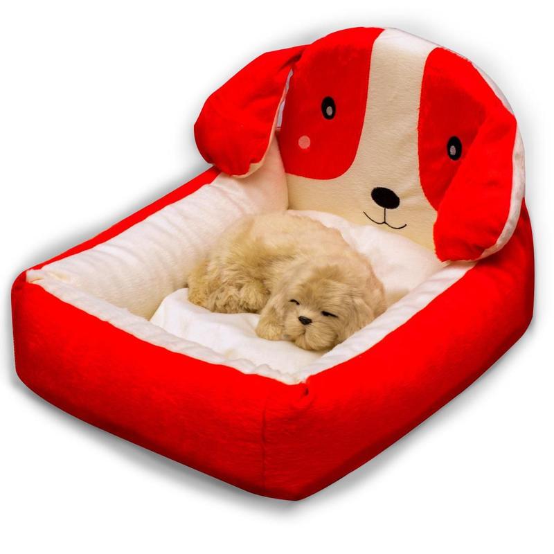 Cama Pet Encanto Vermelha Antiderrapante Cabeceira Bordada - Confecções ...