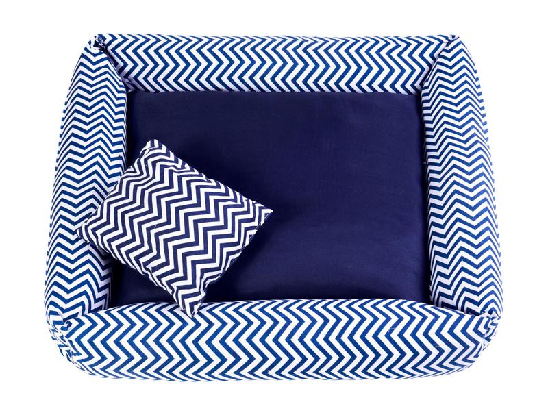 Cama Pet Para Cachorro Gato Medio 50x 50 Top Simples Creative Azul ...
