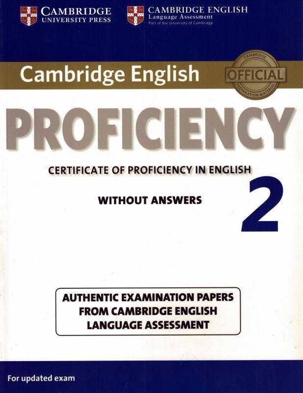 CAMBRIDGE ENGLISH PROFICIENCY 2 SB WITHOUT ANSWERS - - Livros de ...