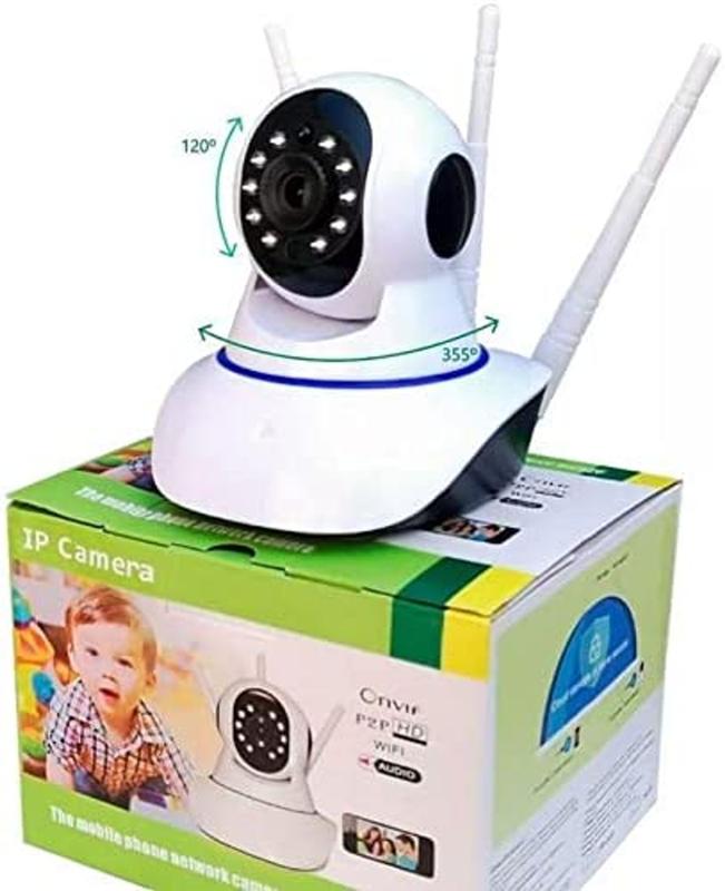 Camera Baba Eletronica 3 Antenas Wifi HD Audio - HBtech - Babá ...