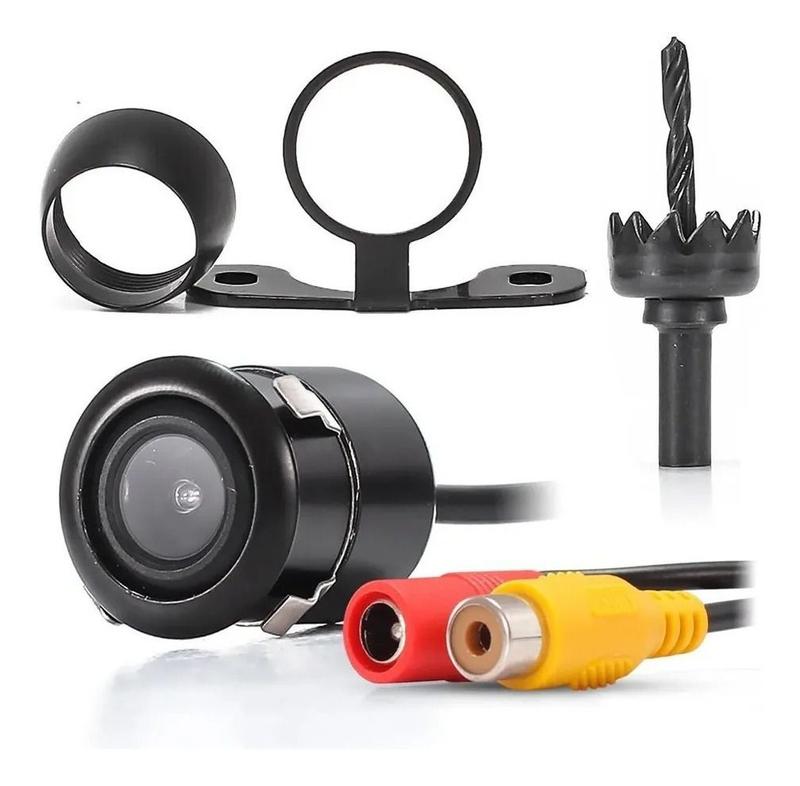 Câmera De Ré Automotiva Universal 2 Em 1 Embutida Borboleta - BRIVAX ...