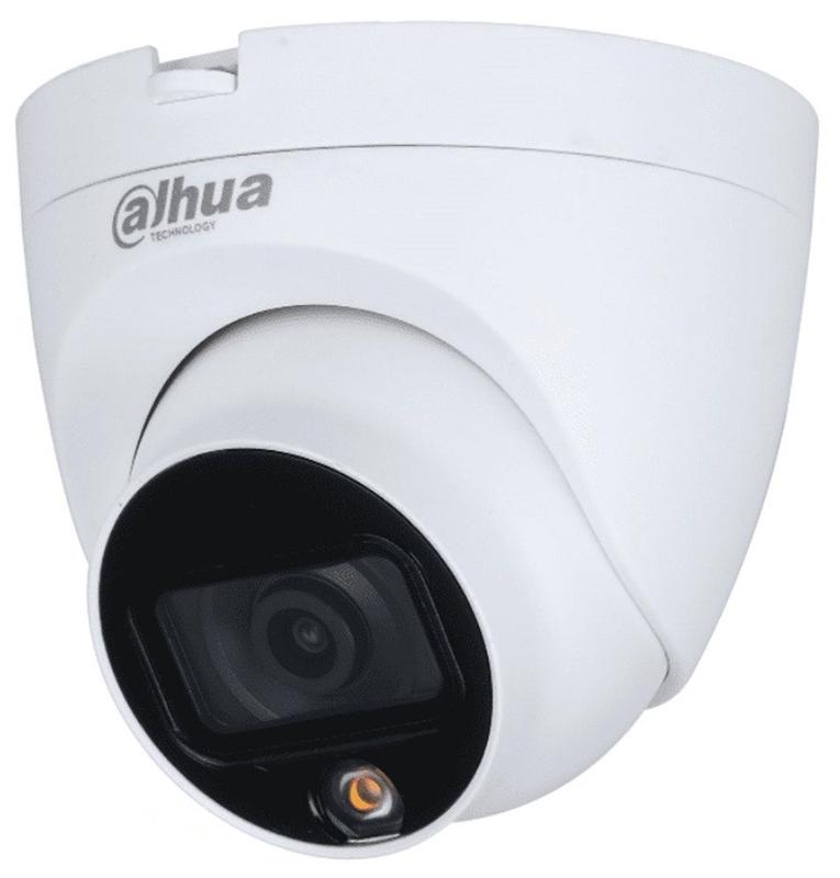Camera de Seguranca Dahua Hdcvi Eyeball DH-HAC-HDW1209TLQP-LED 2.8MM Full Color - Câmera de ...