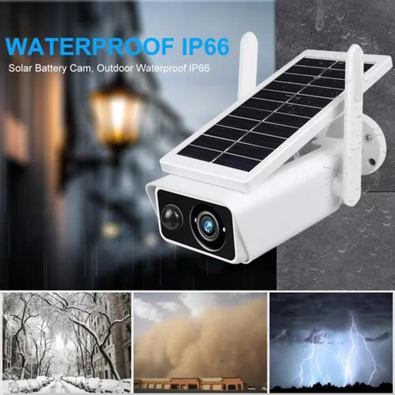 Câmera De Segurança Energia Solar Wi-fi Full Hd Ip66 - Cy Eletrônicos ...