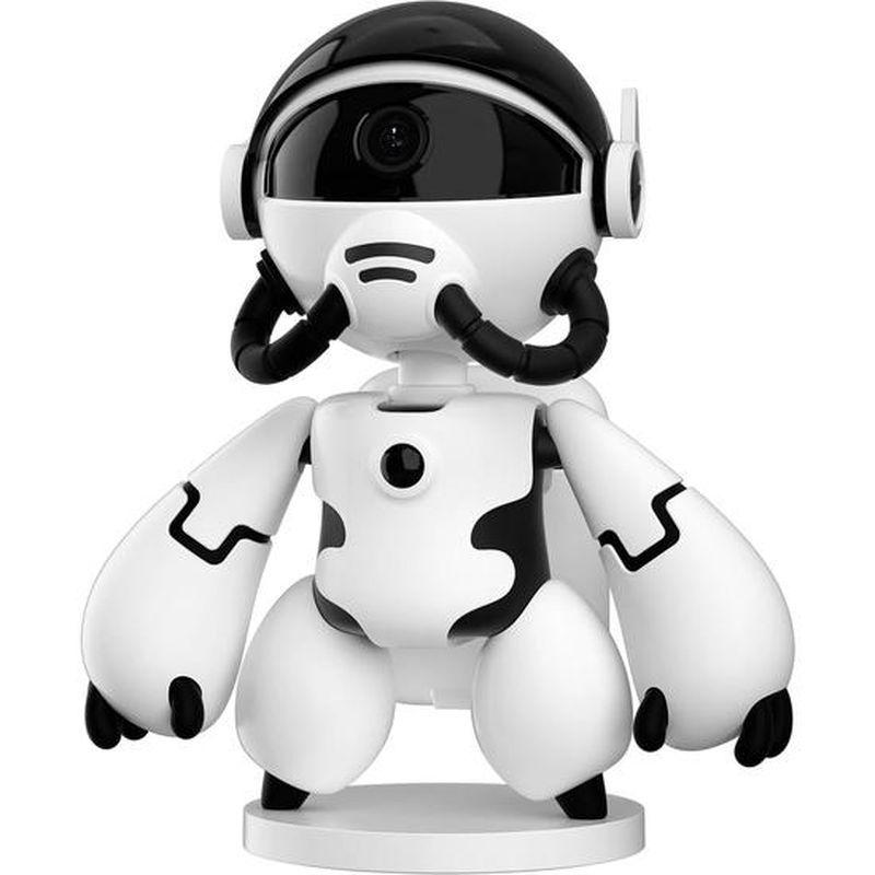 Câmera De Segurança Seguranca Ip Robô Ct102 G Hd Wi Fi Microfone Branco ...
