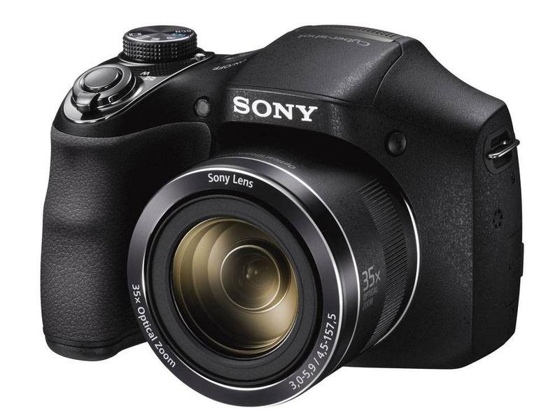 Câmera Digital Sony Cyber-shot DSC-H300 20.1MP - LCD 3” Zoom Óptico 35x ...