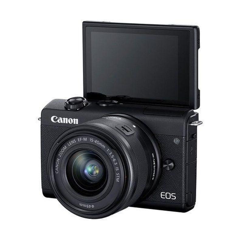 Câmera EOS M200 Mirrorless com lente EF-M 15-45mm IS STM, 3699C038AA ...