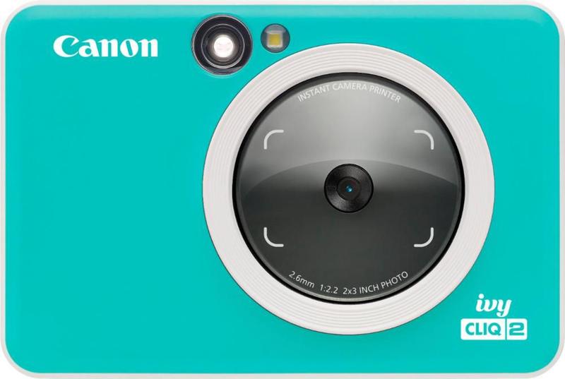 Câmera Fotográfica Instantânea Canon Ivy Cliq2 - Turquoise-4520C002 ...