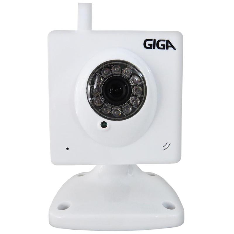 Câmera Giga IP Wifi HD GSIPWIFIHD, Alcance: 10 metros, Lente: 3.6 mm ...