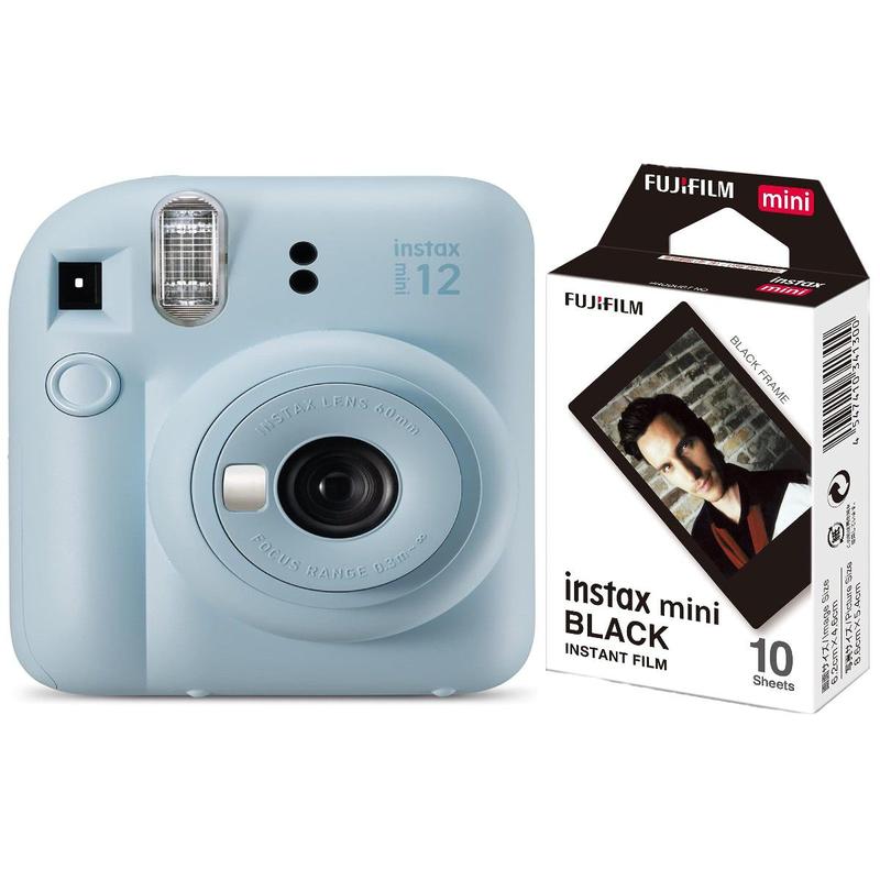 Câmera Instantânea Fujifilm Instax Mini 12 + Filme Black - Câmeras ...
