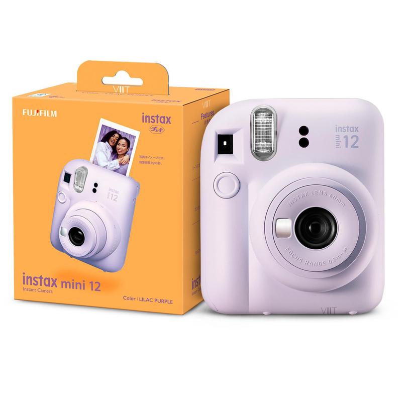 Câmera Instantânea Fujifilm Instax Mini 12 Lilás Candy Com Nf - Original - Máquina Fotográfica ...
