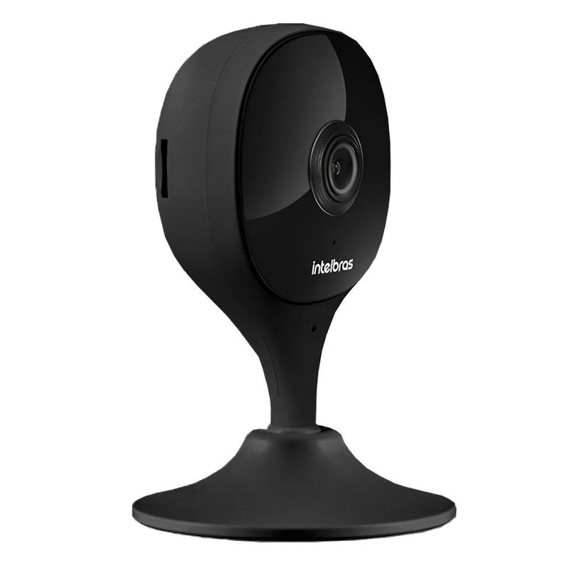 Câmera Interna Wi-Fi Full HD iMX Black Intelbras - Câmera de Segurança ...
