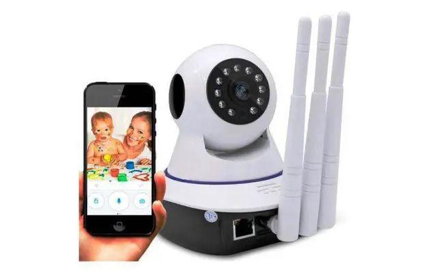 Camera IP 360 Graus Robo Camera On Hd Wifi HD 3 Antenas - IMPORTHK ...