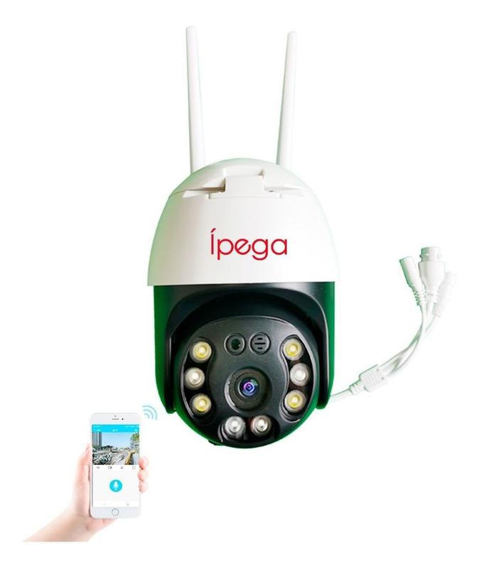 Camera Ip Wi-fi Ípega 3mp Visão Noturna Color E Rastreamento - Ipega ...